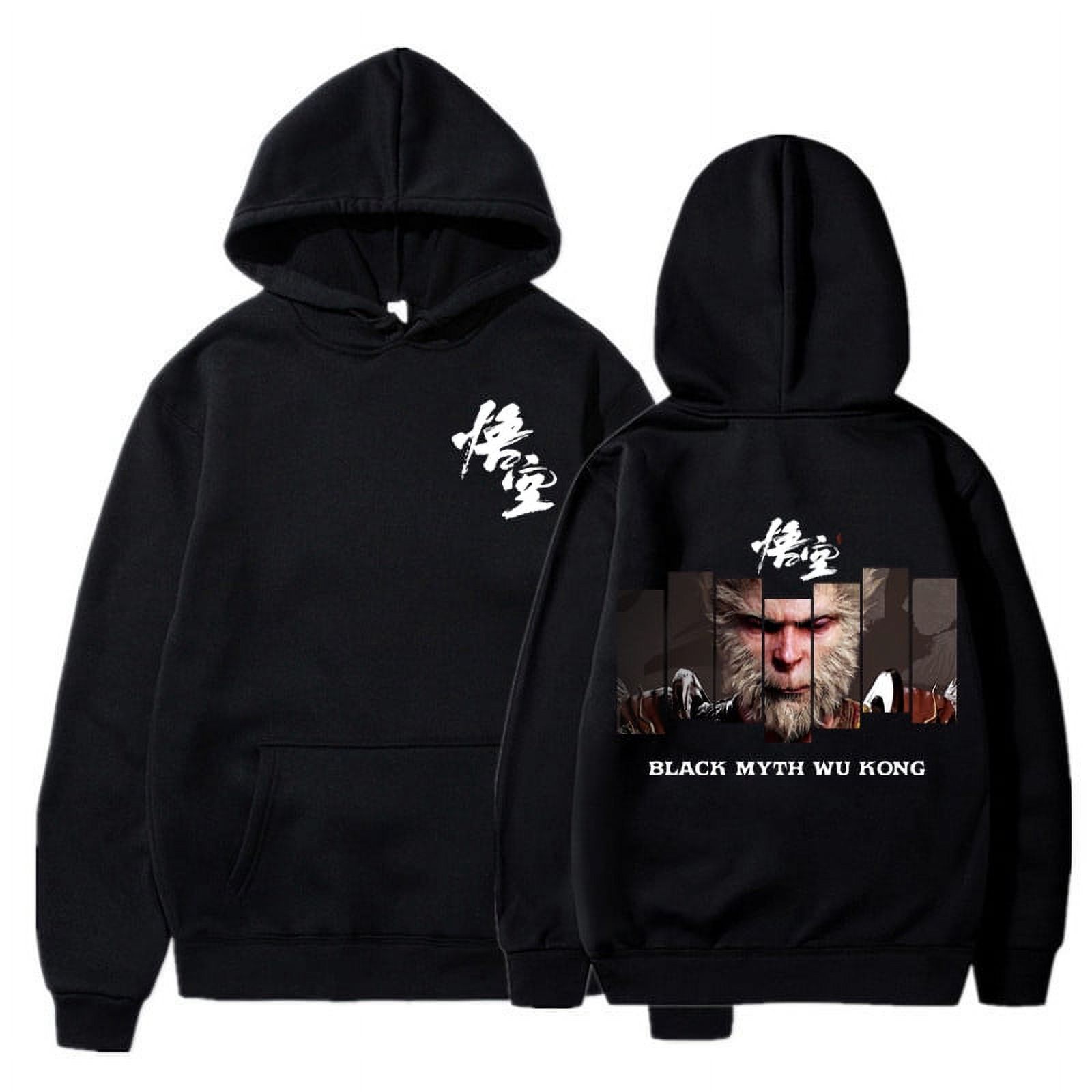Black Myth Wukong Merch Hoodie Fashion Pullover Sweatshirt Hoodies Game ...