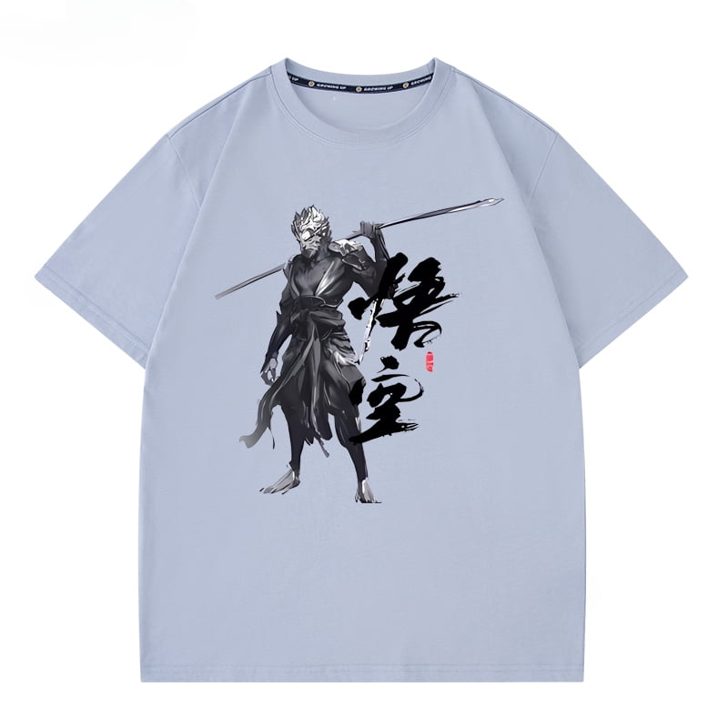 Black Myth Wukong Merch Shirts for Men Women Streetwear Tshirt Clothes ...