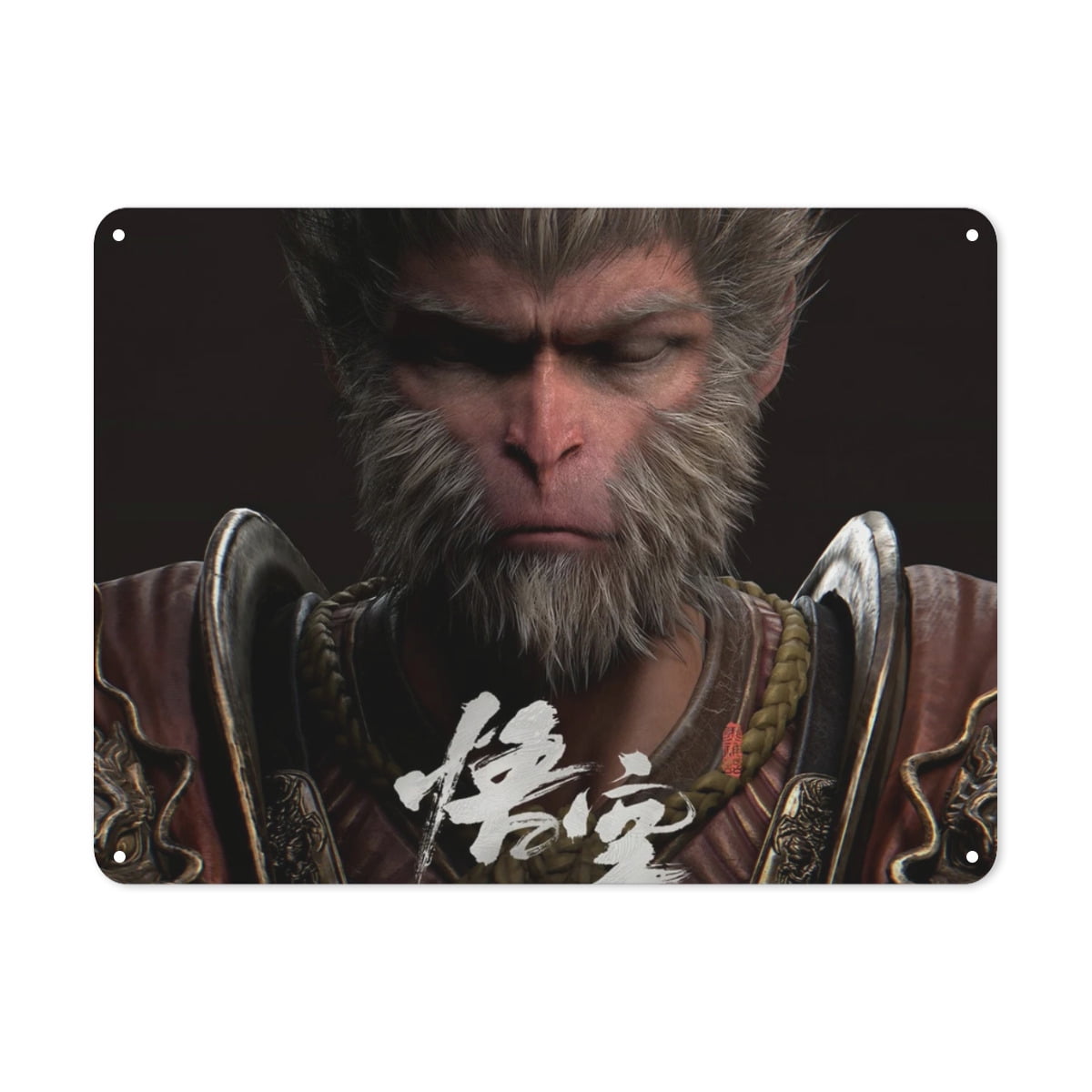 Black Myth Wukong Metal Poster Metal Sign Home Bar Cafe Farm Room Fun ...