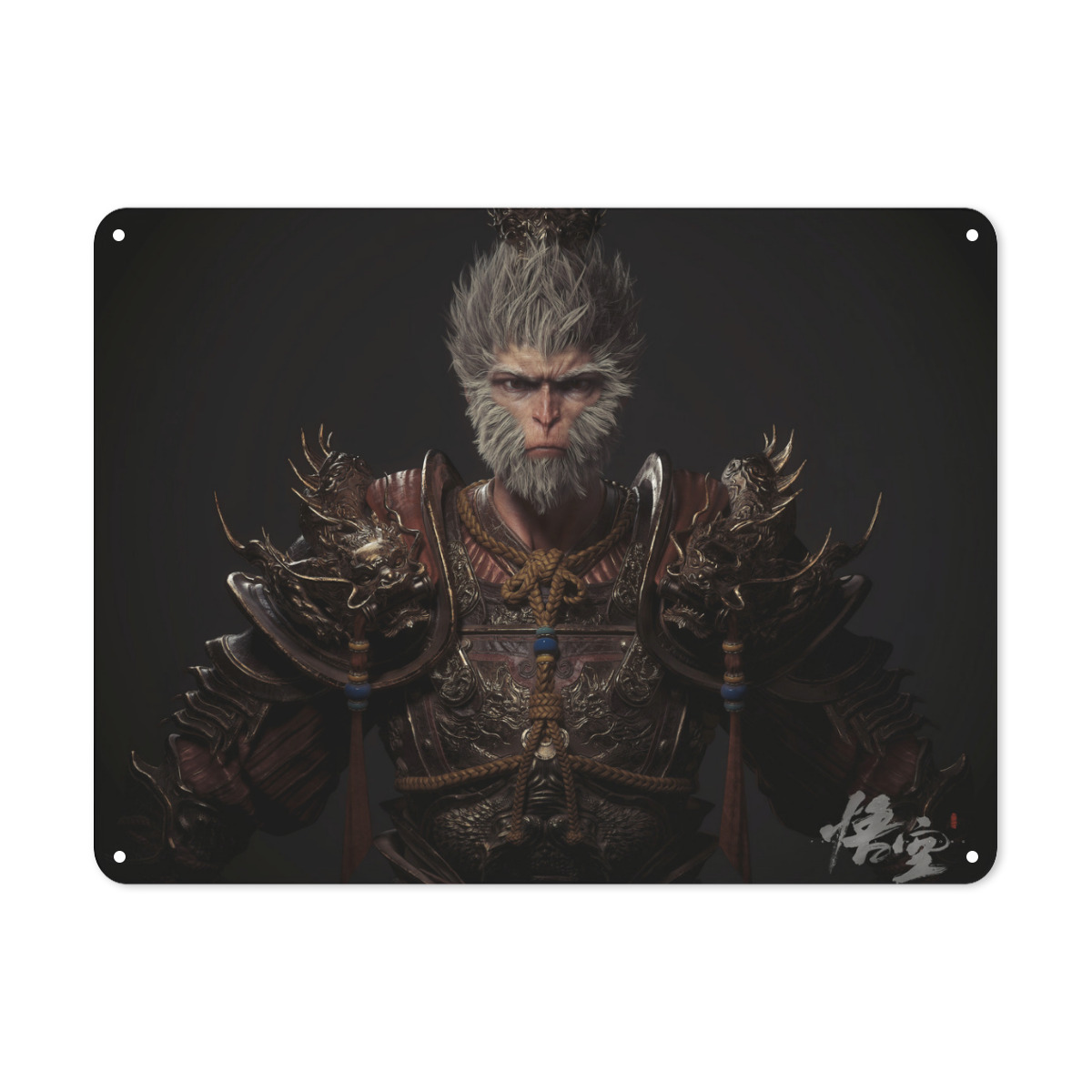 Black Myth Wukong Metal Poster Metal Sign Home Bar Cafe Farm Room Fun ...