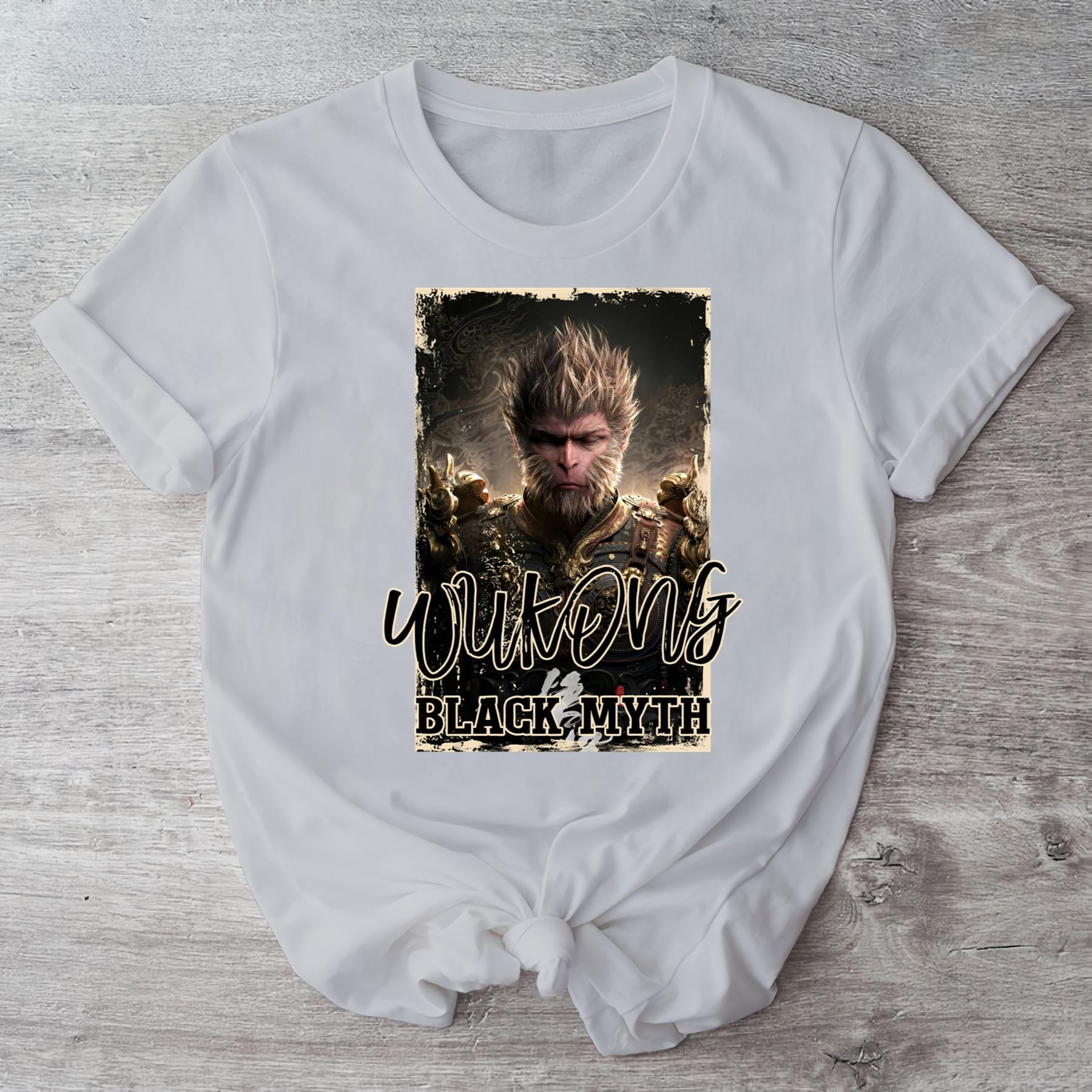 Black Mythology Wukong Sun Wukong Lightweight Super Soft T-shirt ...