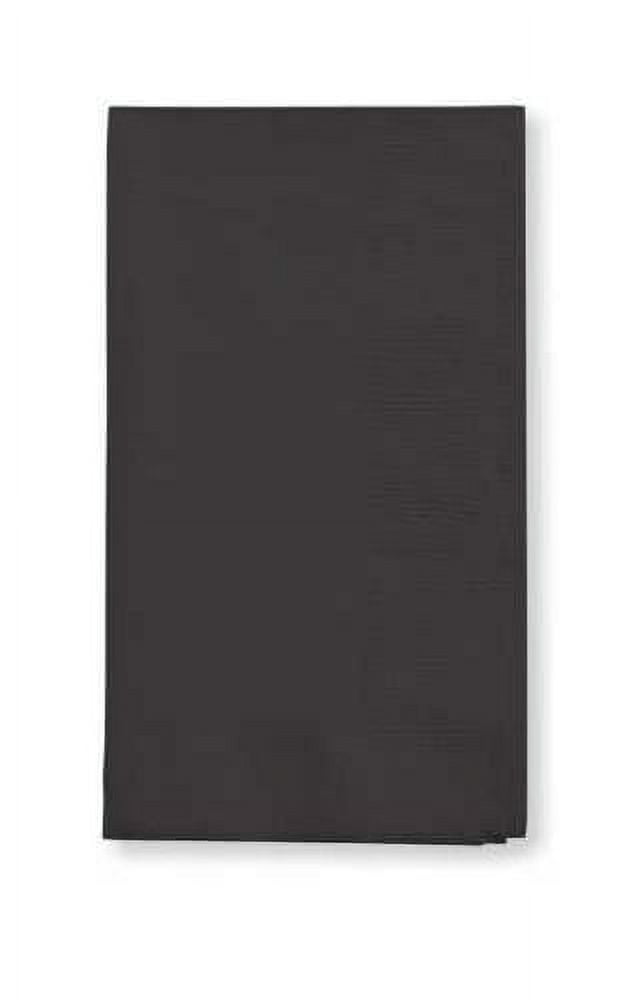 Bulk Solid Colored Black Dinner Napkins, 100-Pack for Entertaining ...