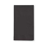 Bulk Solid Colored Black Dinner Napkins, 100-Pack for Entertaining ...