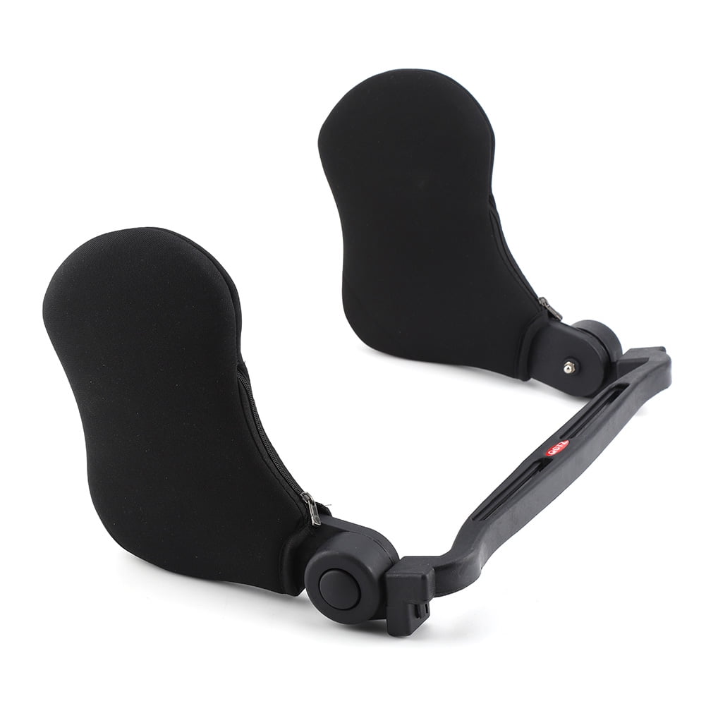 Black Neck Support Cushion for Ultimate Comfort Polyester Car Seat ...