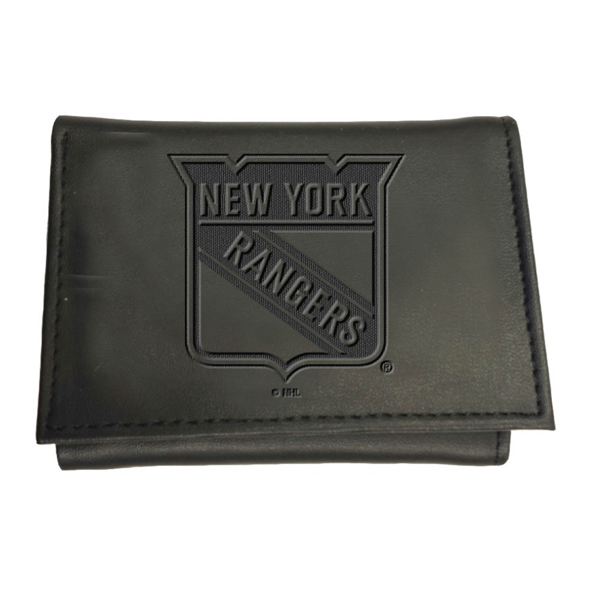 Black New York Rangers Hybrid Tri-Fold Wallet - Walmart.com