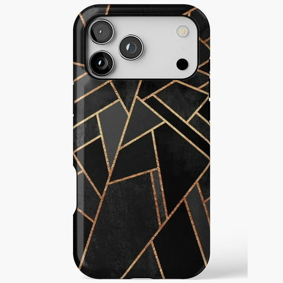 Black Night Minimalist Dark Simple Phone Cover for iPhone 11 12 13 14 ...