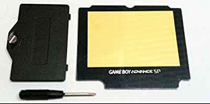 Black Nintendo Game Boy Advance SP Battery Cover With Screw and Screw ...