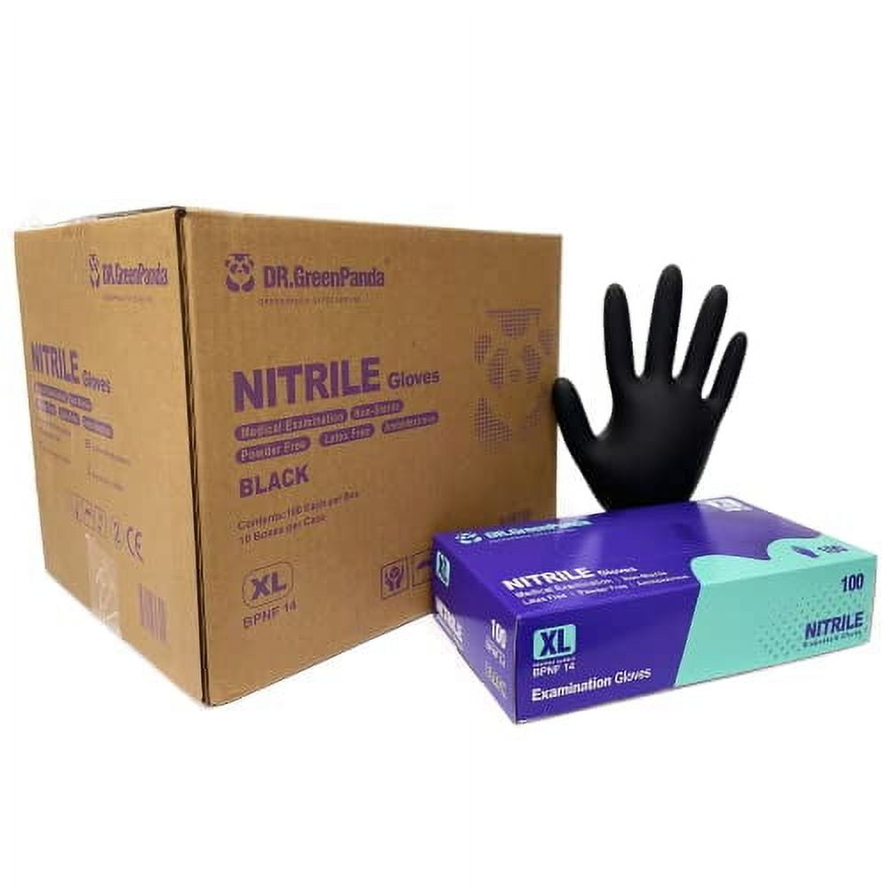 Black Nitrile Food Safe Gloves Medical Grade for Food Prep Cooking ...