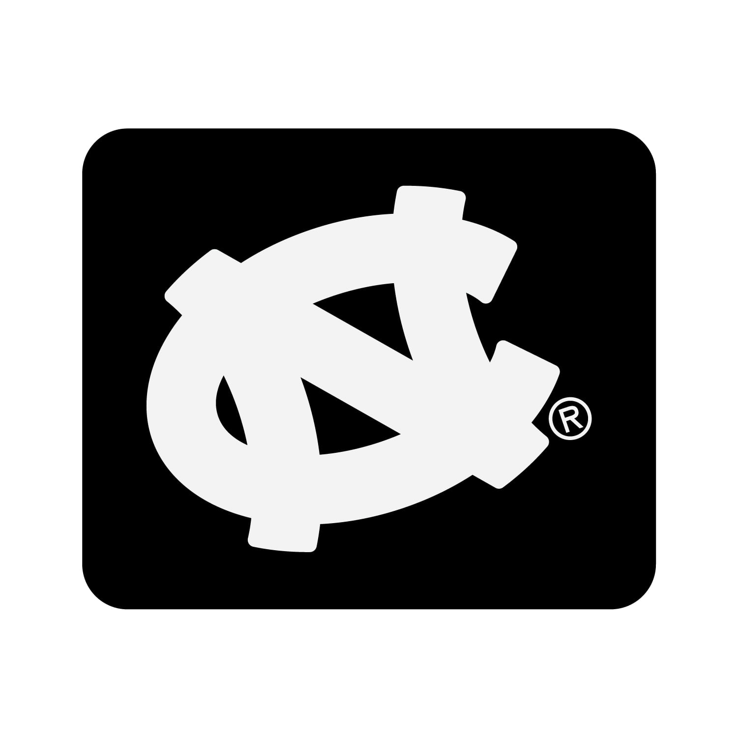Black North Carolina Tar Heels Tilt Logo Mouse Pad - Walmart.com
