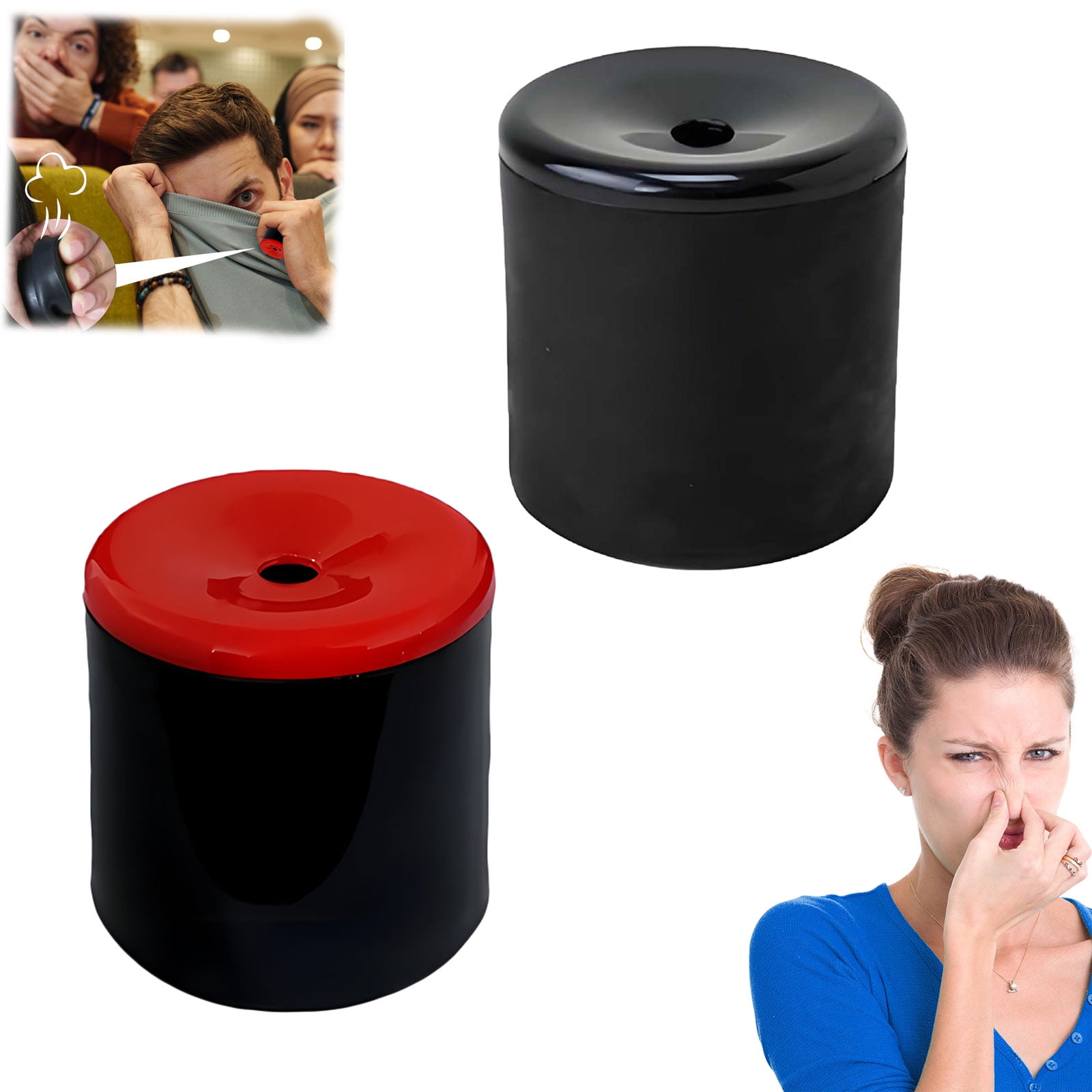 Black Novelty Squeeze Pooter, Practical Jokes Prank Farting Noise Maker ...