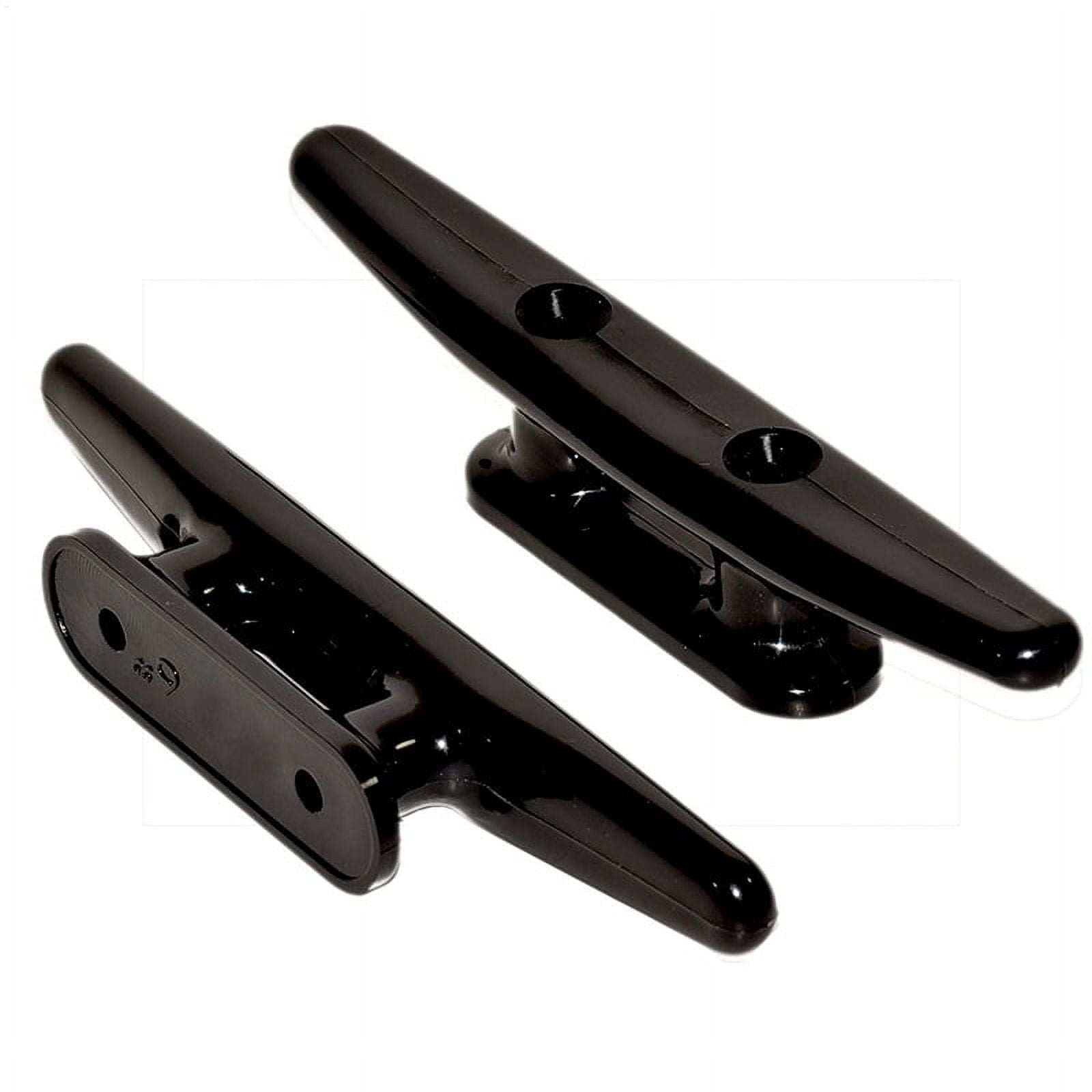 Black Nylon Boat Cleat 6 Inch - Rope Cleat, , Boat Dock Cleats ...