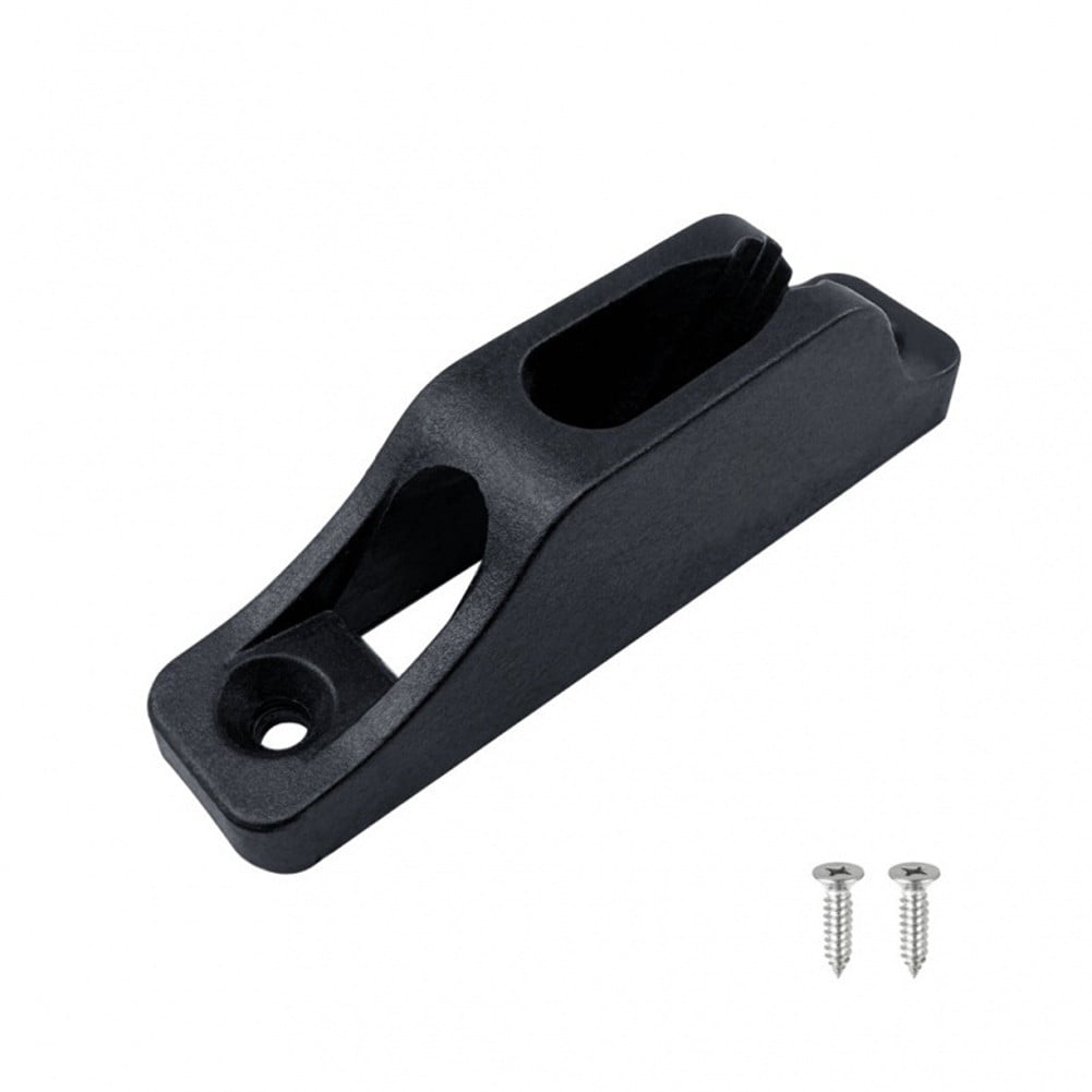Black Nylon Cleat Self Locking Rope Tensioner Slide, Kayak Accessories ...