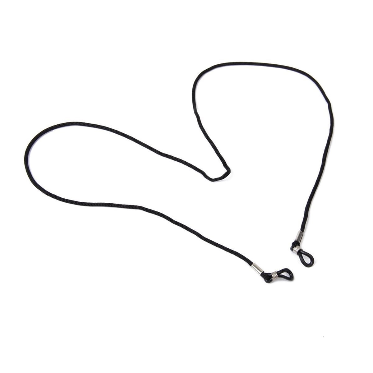 Black Nylon Spectacle Frame Holder Sunglasses Eyewear Cord Neck String ...