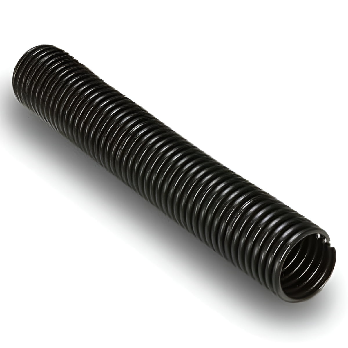 Electriduct Black Nylon Split Wire Loom, Corrugated Conduit, 2 Inch, 10 ...