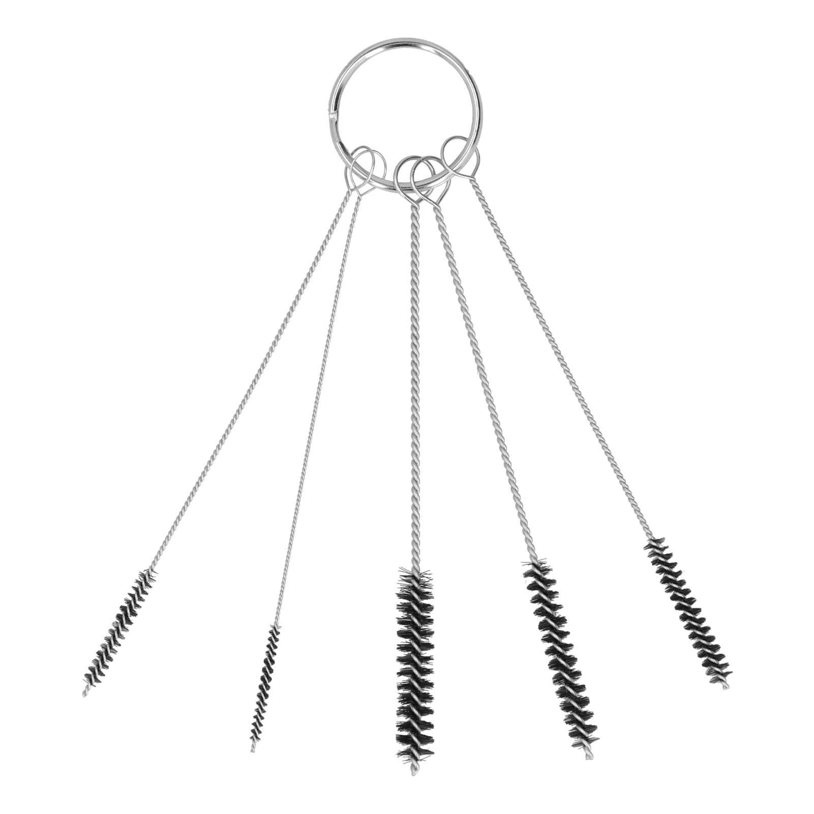 Black Nylon Test Tube Brushes for Bottles, Glasses, Coffee Machines ...