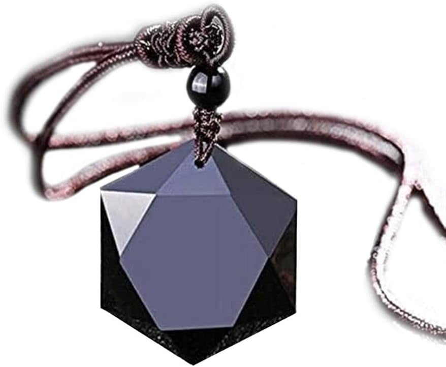 Black Obsidian Emf Protection Star of David Hexagram Protection ...