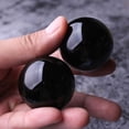 Black Obsidian Hand Exercise Massage Balls Pair 47mm Standard Size ...