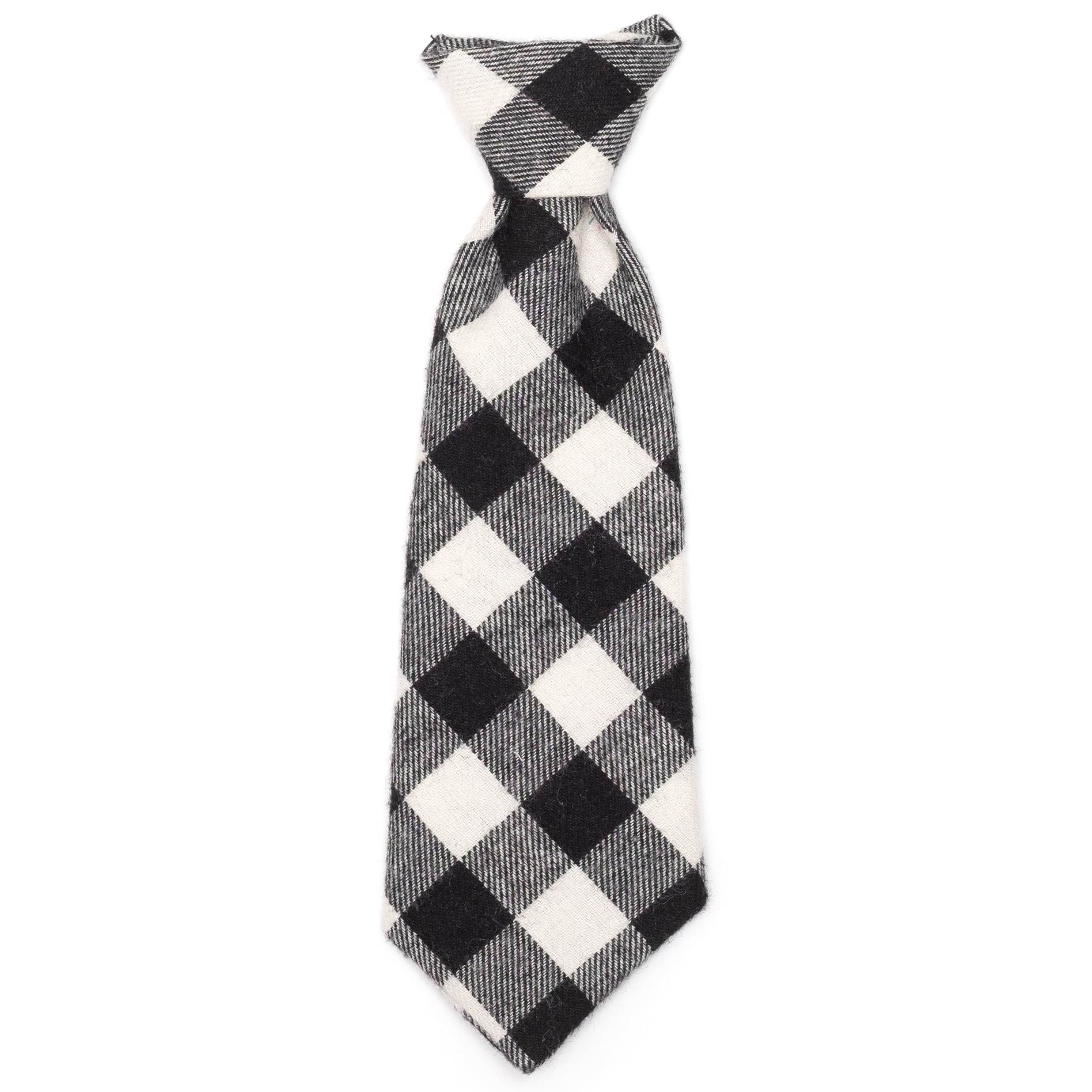 Black/Off White Buffalo Neck Tie - Walmart.com