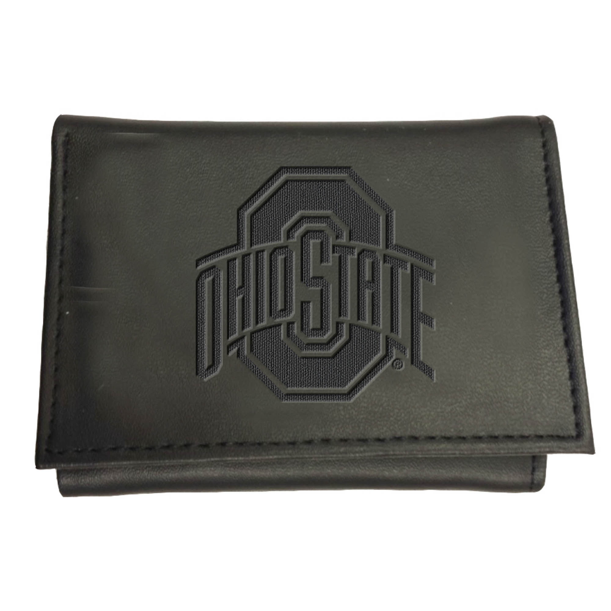 Black Ohio State Buckeyes Hybrid Tri-Fold Wallet - Walmart.com