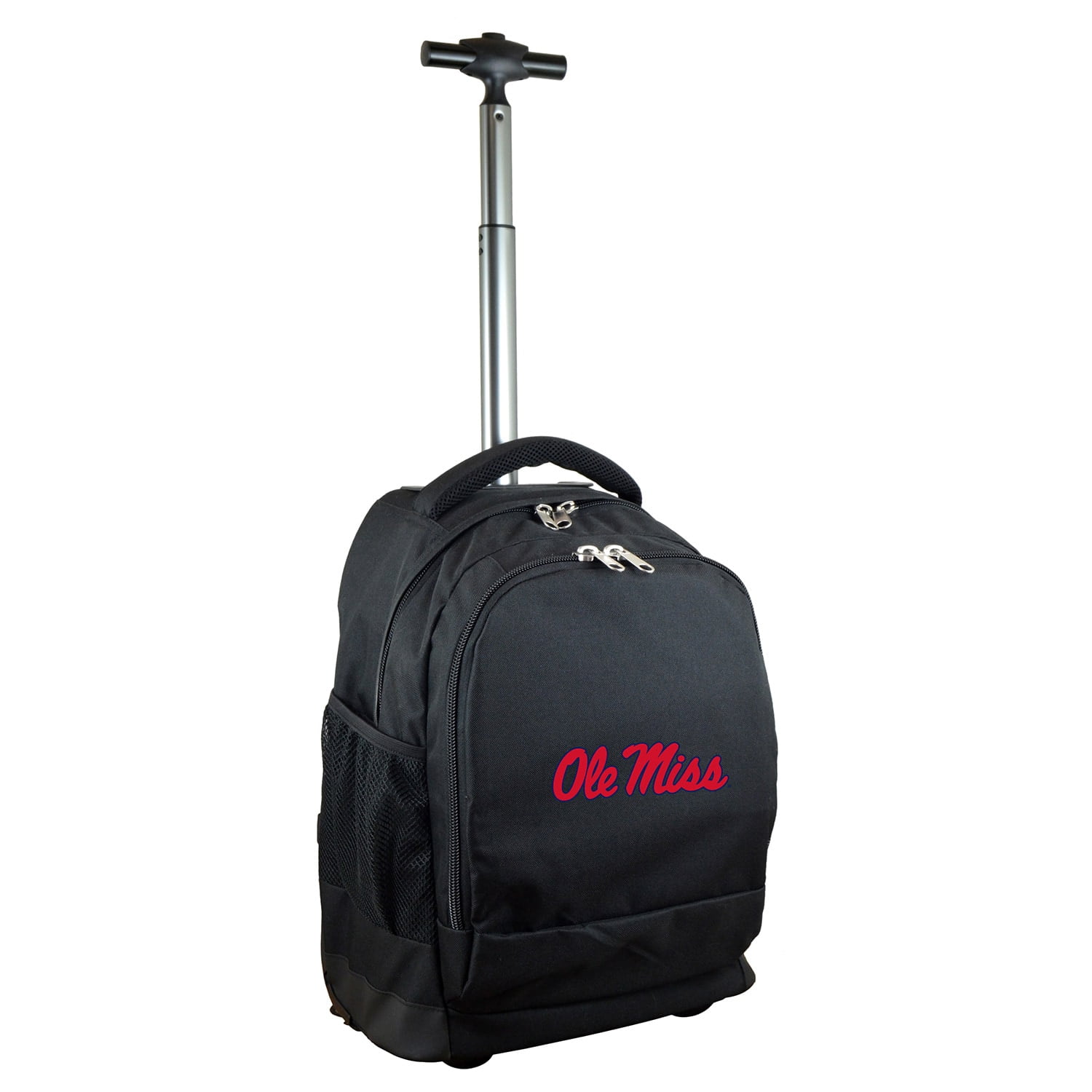 Black Ole Miss Rebels 19'' Premium Wheeled Backpack - Walmart.com