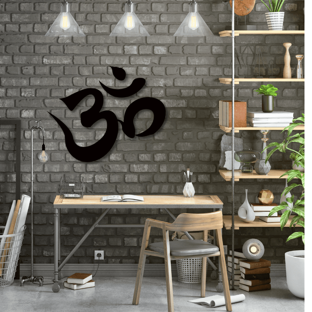 Black Om - Wood Wall Art - Walmart.com