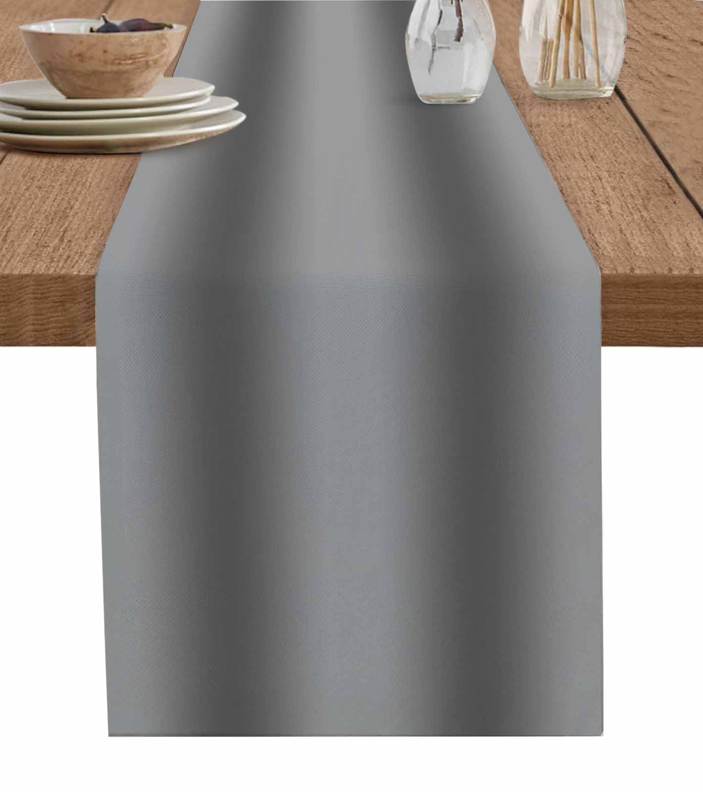 Black Ombre Table Runner Grey Modern Art Farmhouse Tablerunners 18 x 72 ...