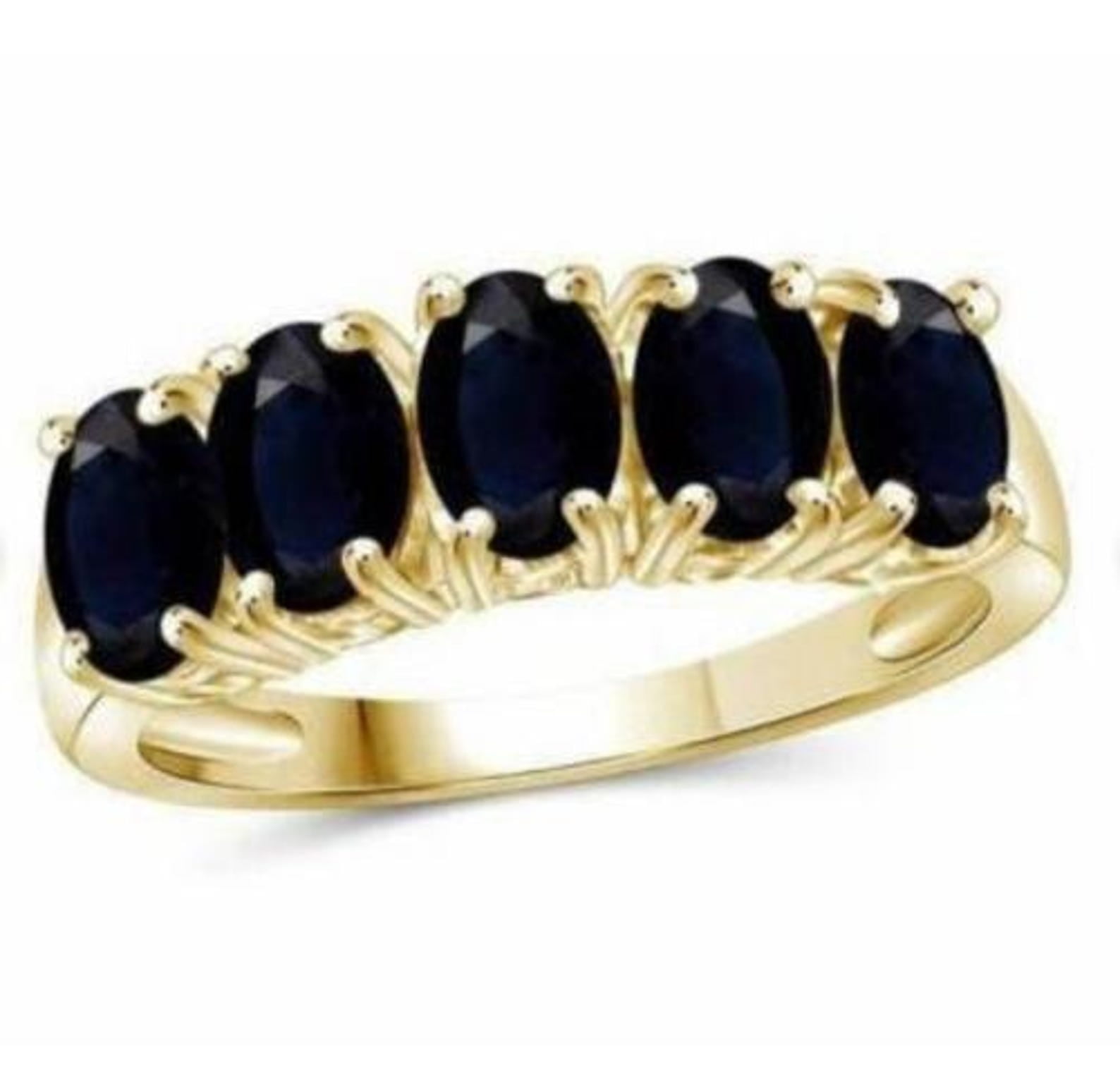 Black Onyx Eternity Ring Dainty Ring Gold plated Solid Silver Onyx Ring ...