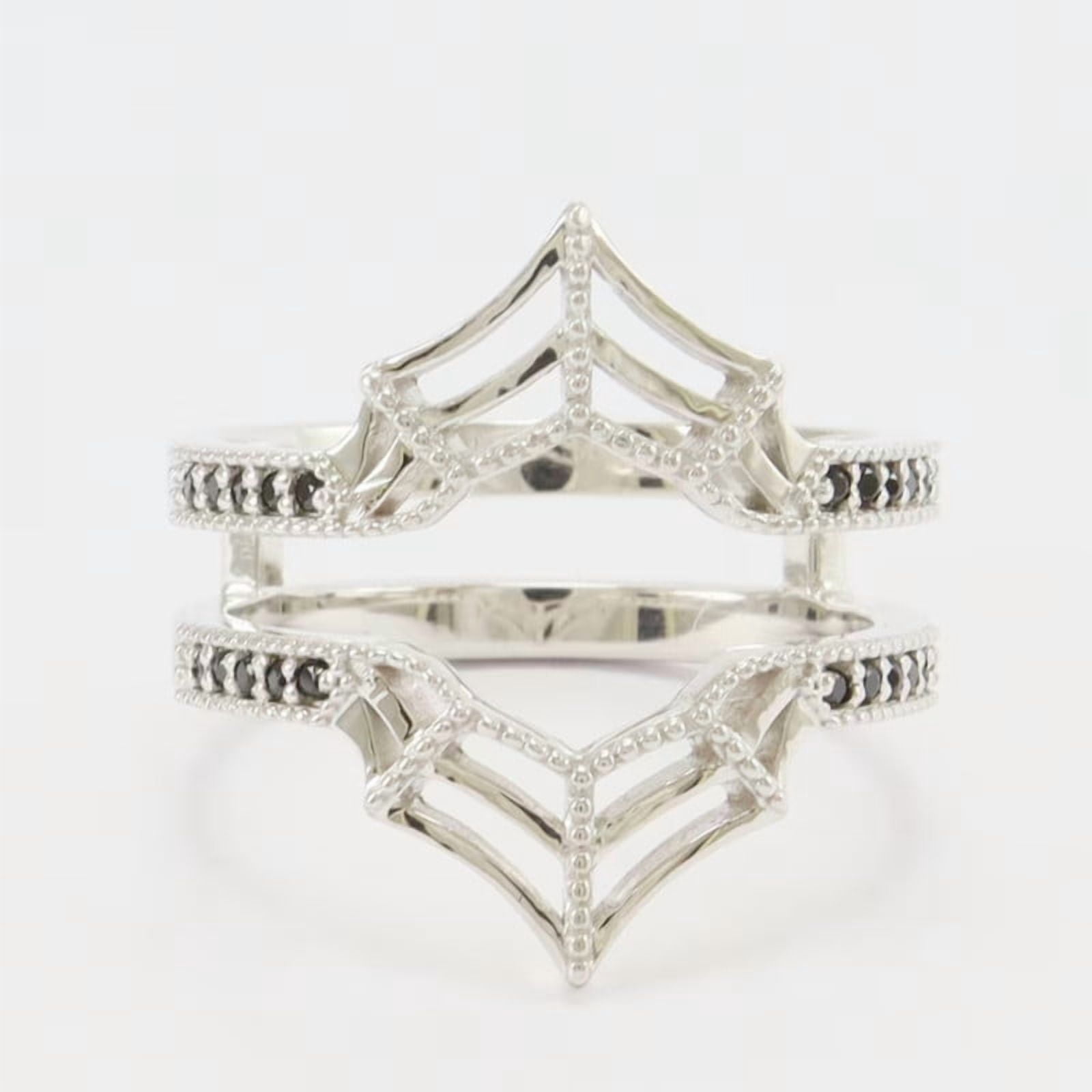 Black Onyx Spider Ring in 925 Sterling Silver – Custom Gothic Spider ...