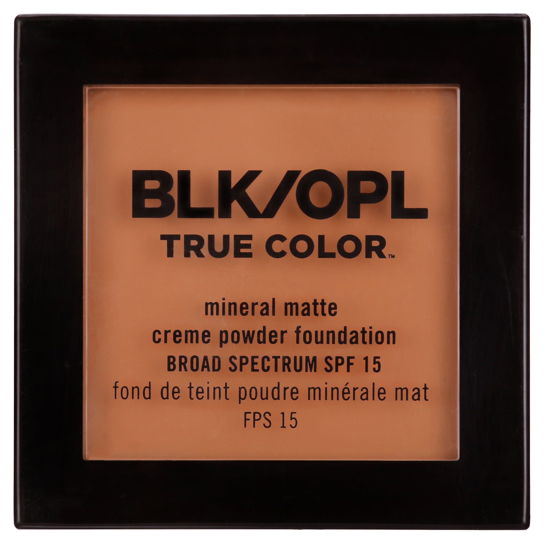 BLK/OPL True Color Mineral Matte Crème Powder Foundation SPF 15, Hides Imperfections, Rich ...
