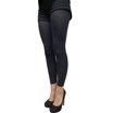 Teal Opaque Footless Tights for Women - Walmart.com