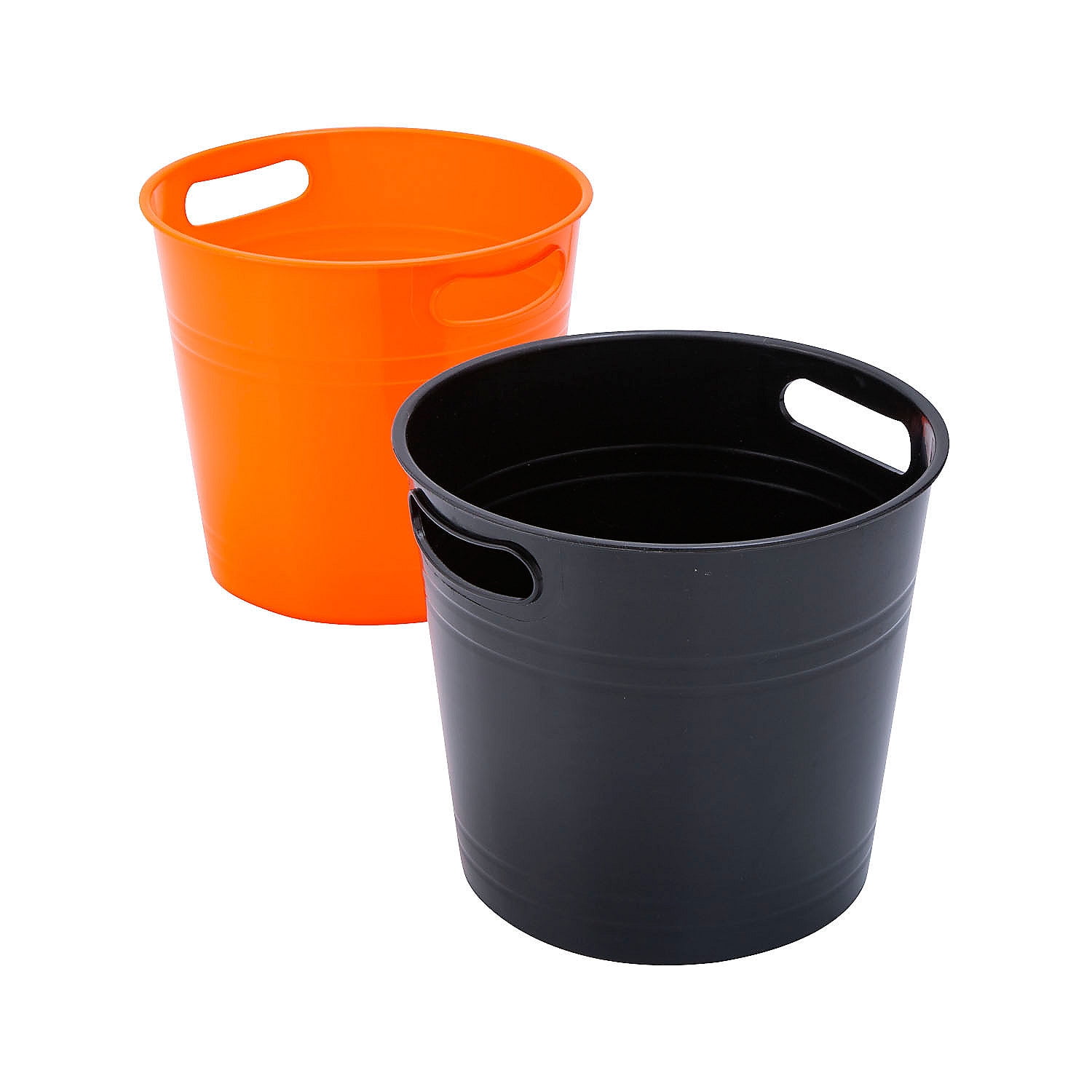 Black & Orange Bucket Assortment - 4 pieces - Walmart.com