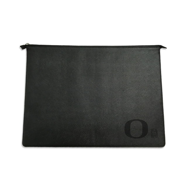 Black Oregon Ducks Debossed Faux Leather Laptop Case - Walmart.com