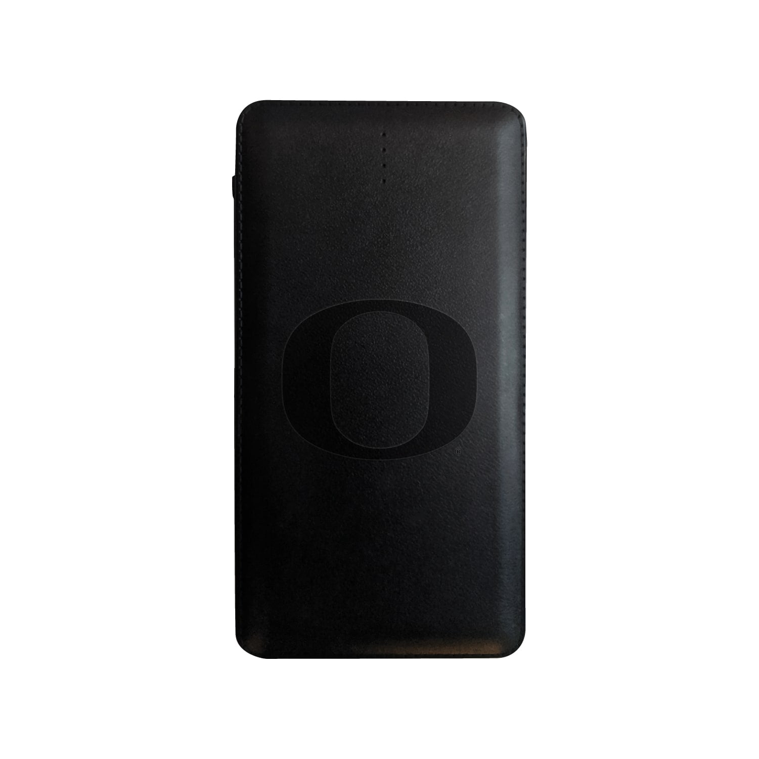 Black Oregon Ducks Debossed Faux Leather Power Bank - Walmart.com