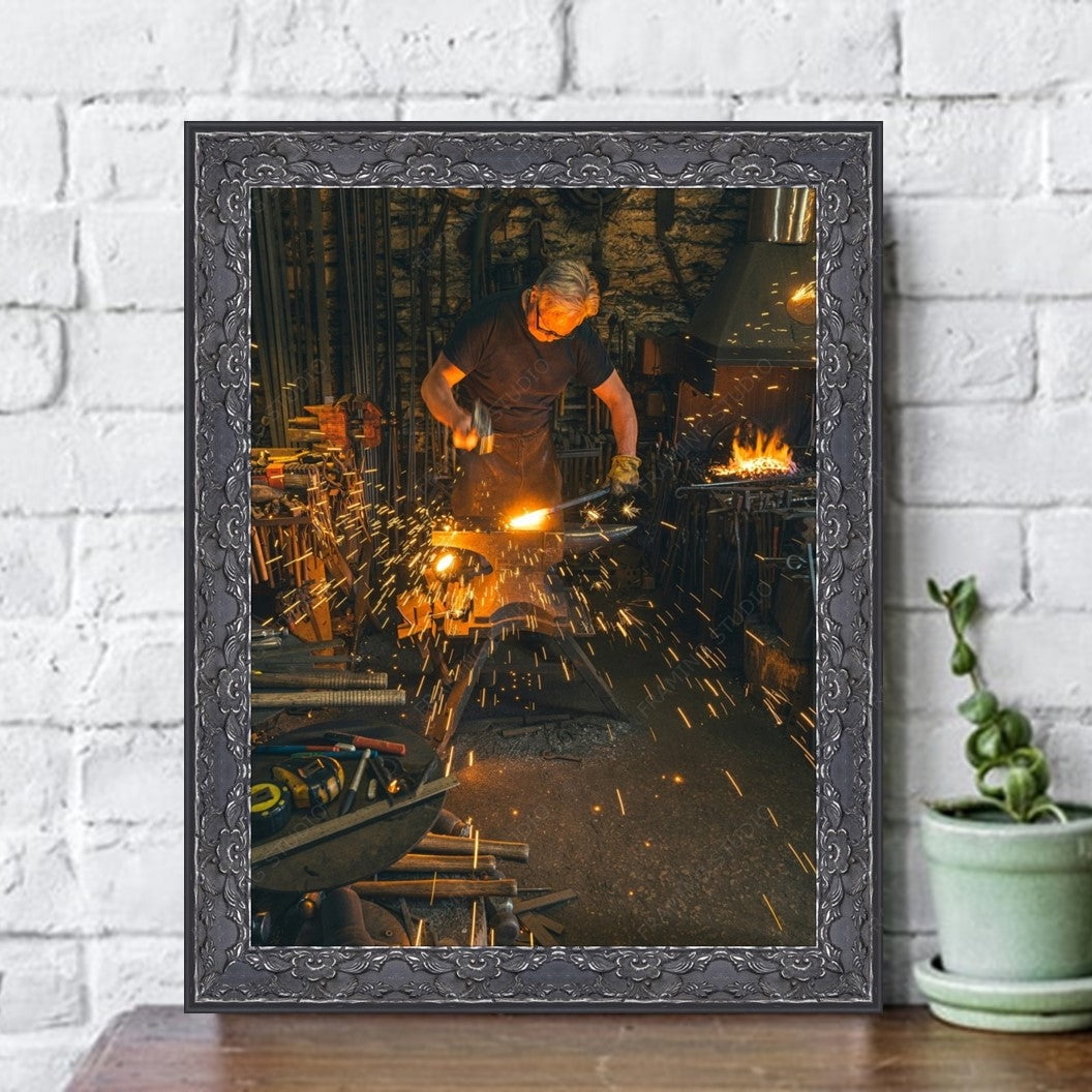 Black Ornate Antique Picture Frame Gallery Wall - Walmart.com