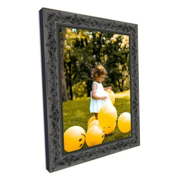 Gallery Perfect 9 Piece Black Photo Frame Gallery Wall Kit with ...