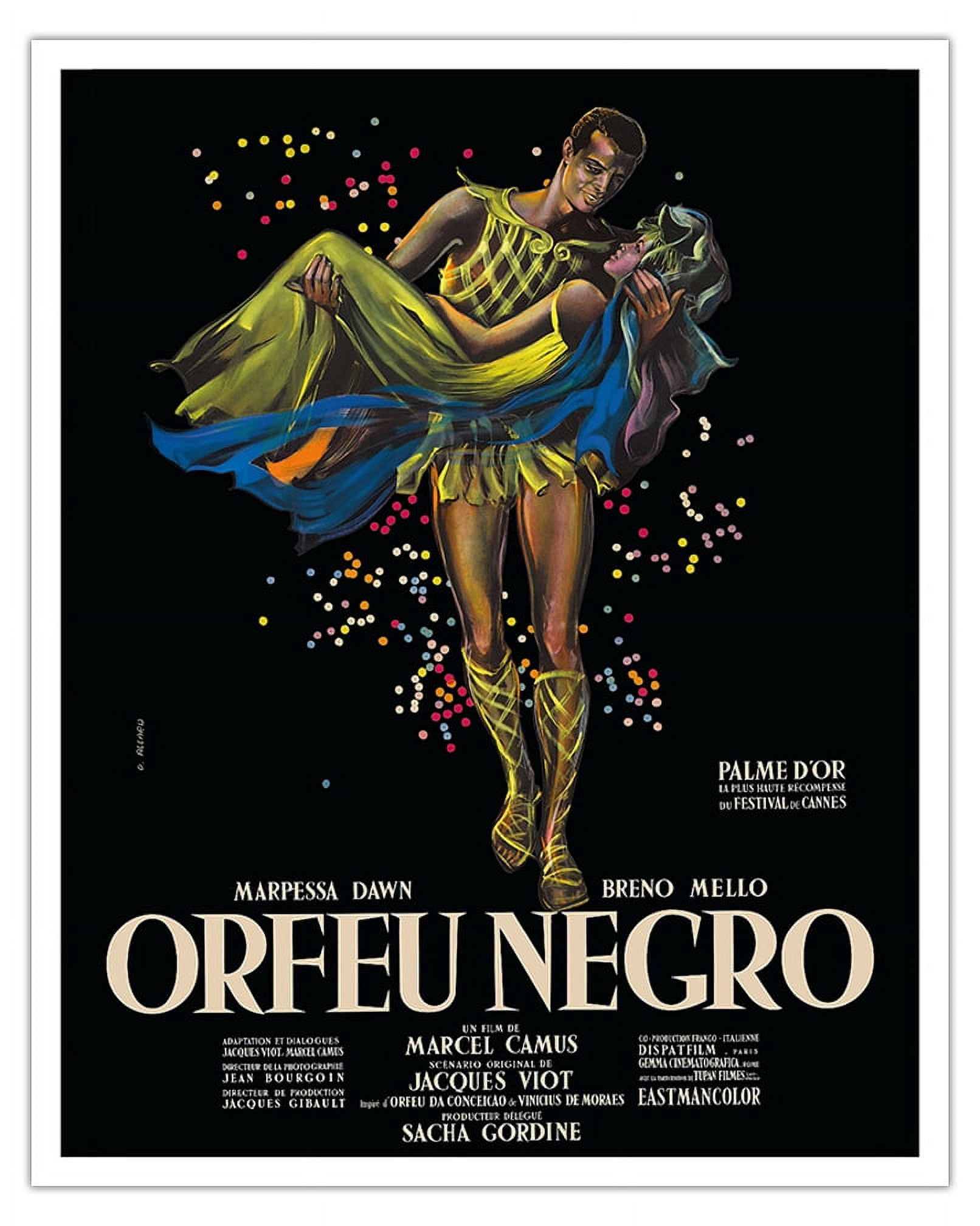 Black Orpheus (Orfeu Negro) - Directed by Marcel Camus - Vintage Film ...