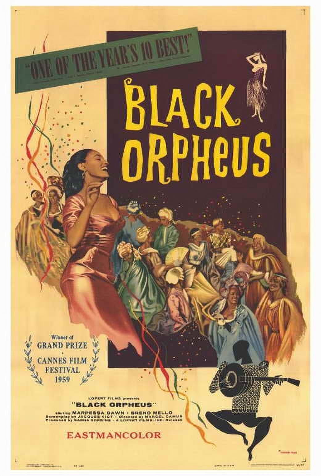 Black Orpheus - movie POSTER (Style B) (27" x 40") (1960) - Walmart.com