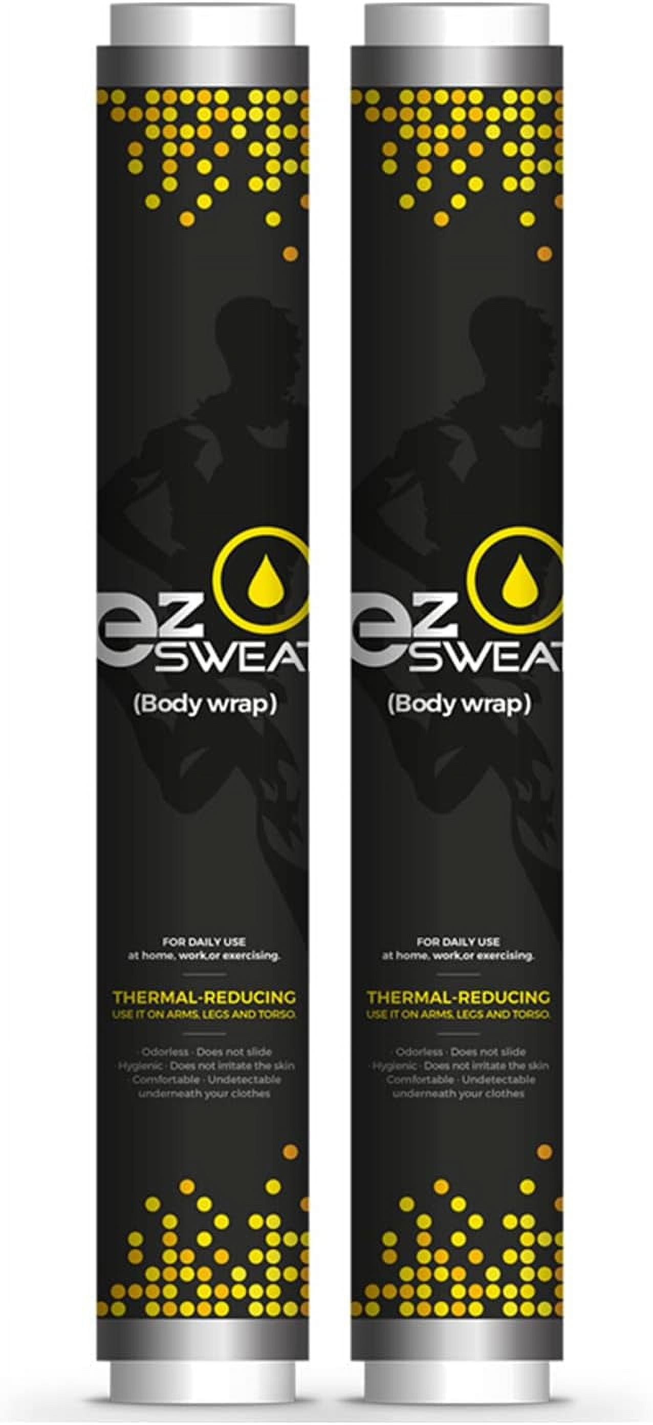 Black Osmotic Plastic Body Wrap, Workout and Sweat Enhancer Stomach ...