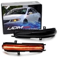 Black-Out Smoked Lens Full LED Strip Dynamic Sequential Blink/Flow Side ...