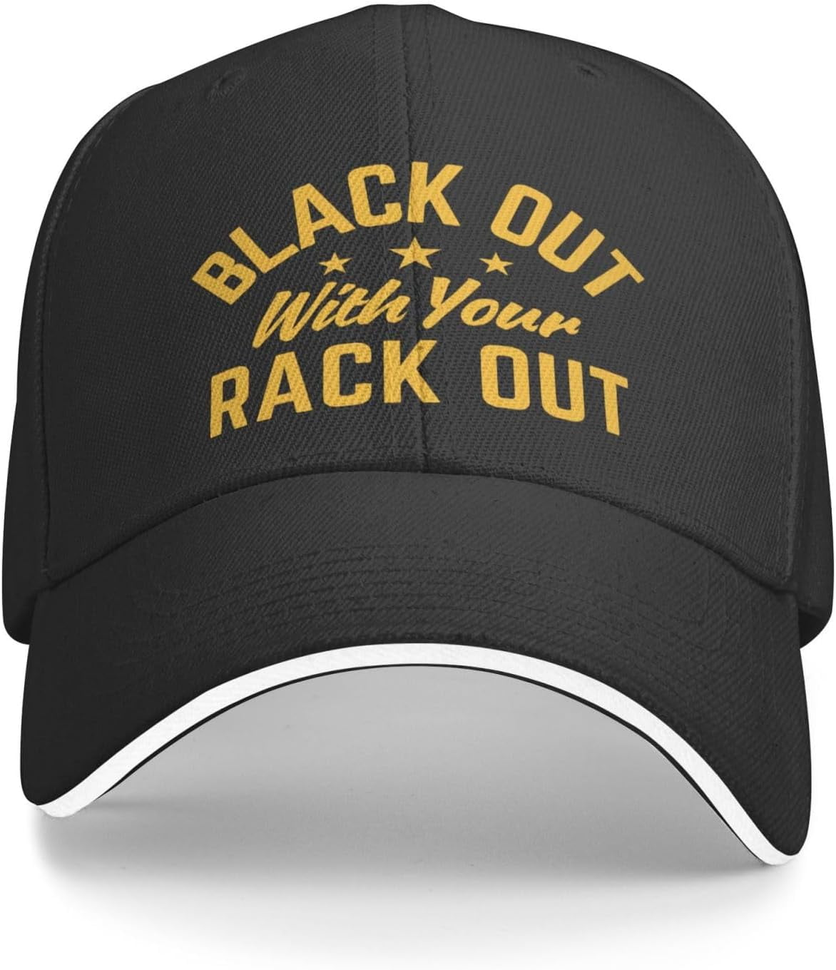 Black Out with Your Rack Out Baseball Cap for Men Women Trucker Hats ...