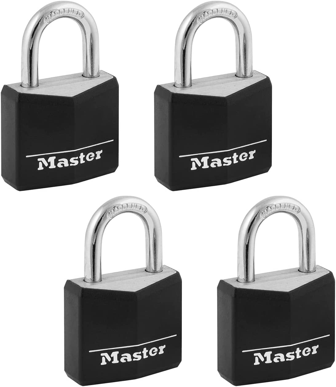 Black Outdoor Key Lock, Standard Weather Resistant Padlock with Cover ...