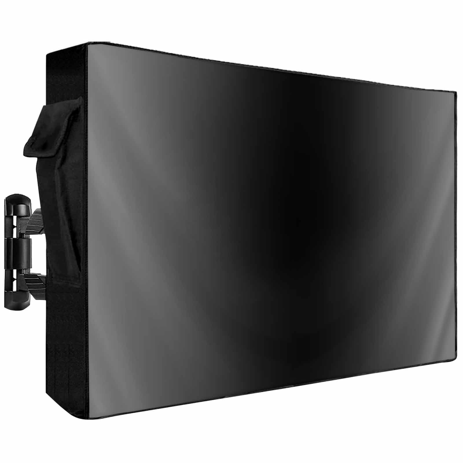 Black and Outdoor TV Cover 52 to 55 inch Grey Gradient Waterproof ...