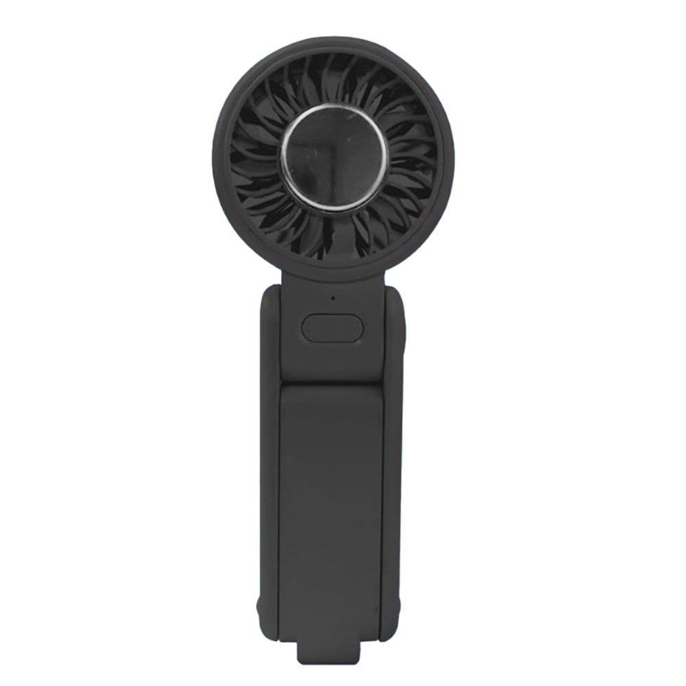 Black Outdoor handheld fan high speed small fan changeable double ...