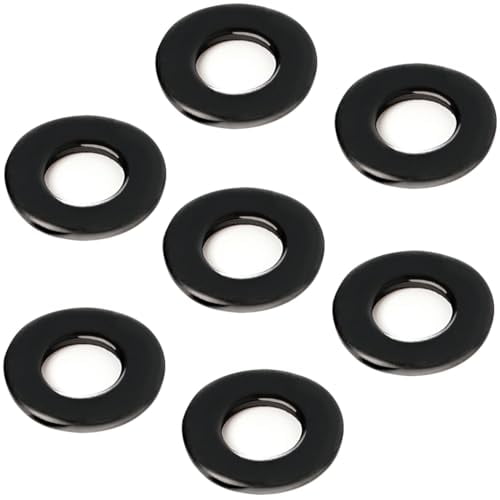 Black Oxide 1/4" Flat Washers 304 Stainless Steel Washer for Screws Bolts 100 Pieces - Walmart.com