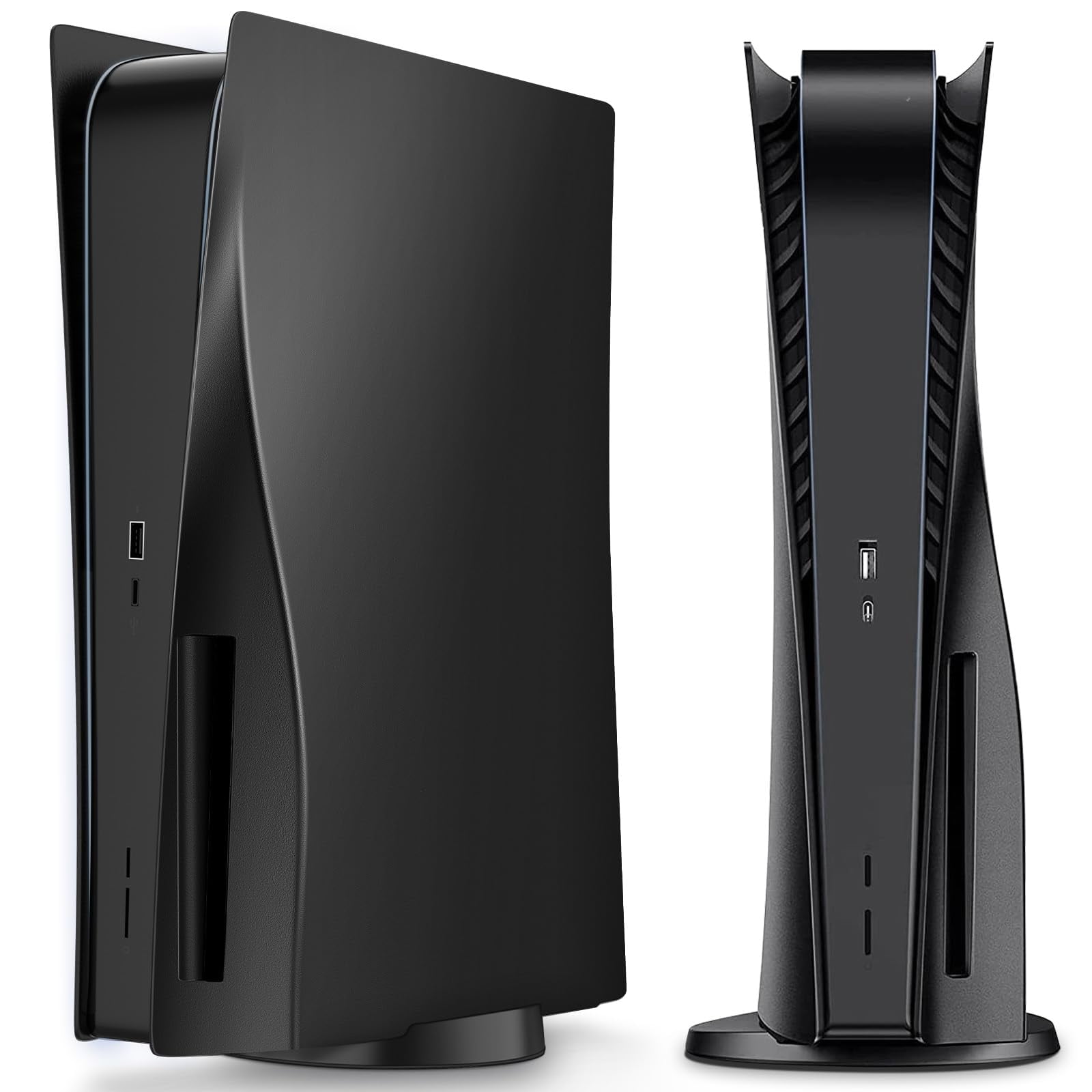 Black PS5 Faceplate Case Cover Customized PS5 Plate for Disc ...