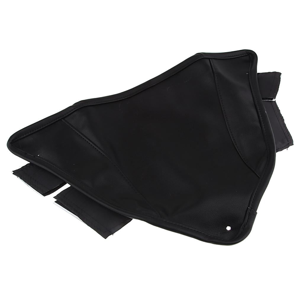 Black PU Leather Gas Fuel Tank Bra Cover For 2007-09 - Walmart.com