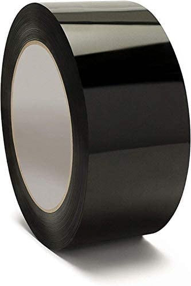 Black Packing Tape,Moving Tape,2 Inch x 110 Yards, 2.0 Mil Thick,Heavy ...