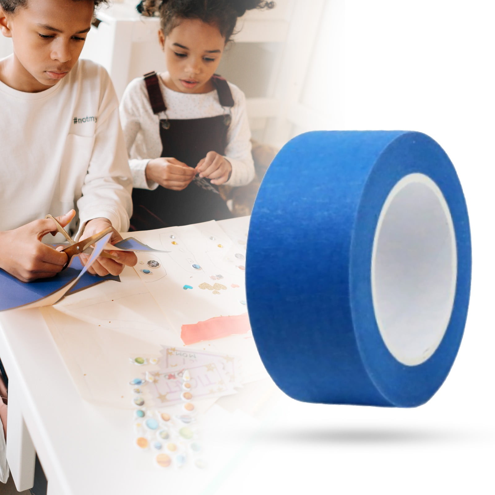 Black Painters Tape - Painter’s Masking Tape Black, Clean Removal ...