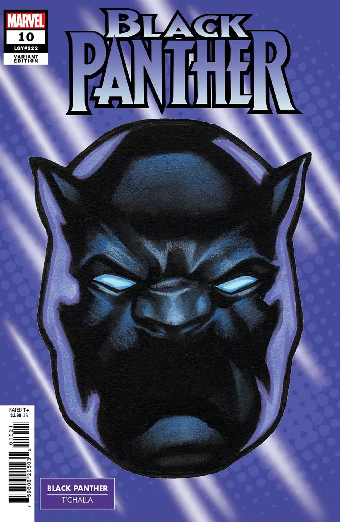 Black Panther #10 Mark Brooks Headshot Var (Mark Brooks Headshot Var ...