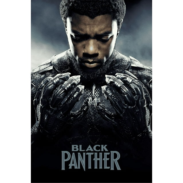 Black Panther (2018) 24x36 Poster - Marvel, Superhero Epic Poster ...